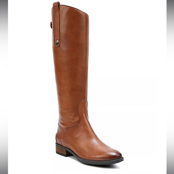 Sam Edelman | Shoes | Euc Sam Edelman Penny Round Toe Leather Lowheel ...